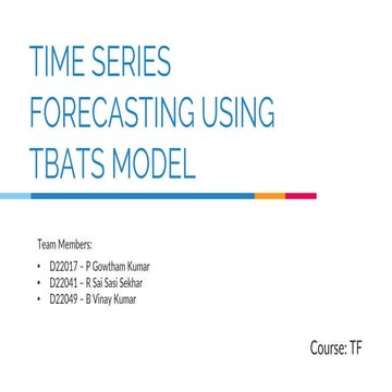 Time Series Forecasting Using TBATS Model.pptx