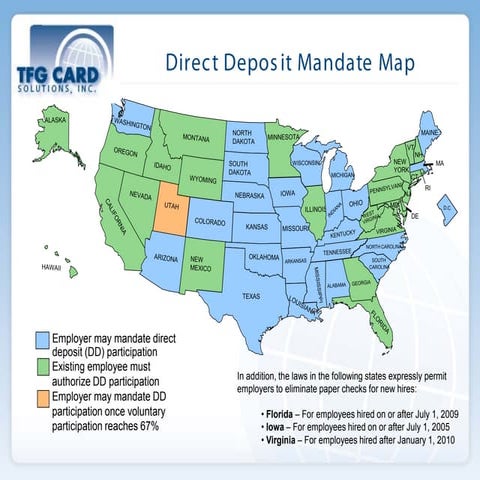 Mandate State Map | PDF