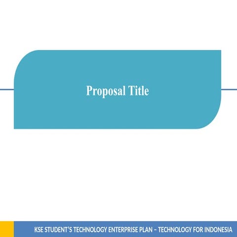 TFI Proposal Template .................. | PPTX