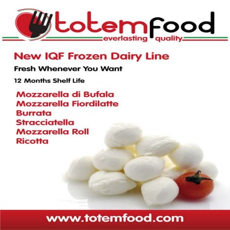 Totem Food srl - Italy presentation dairy | PDF