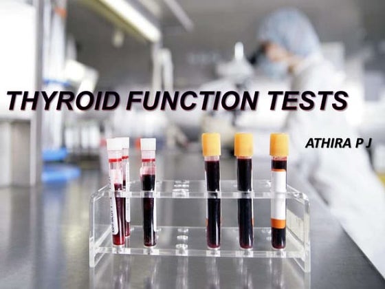 Thyroid function tests | PDF