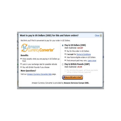 Amazon Currency Converter | PPTX