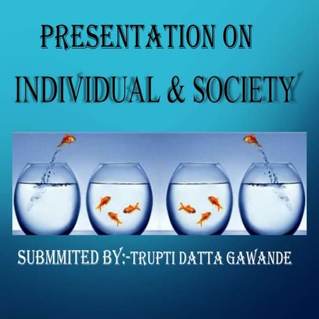 Unit 2 individual & society | PPTX