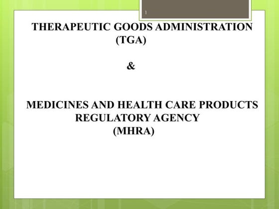 MHRA | PPT