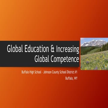 Increasing Global Competence | PPTX