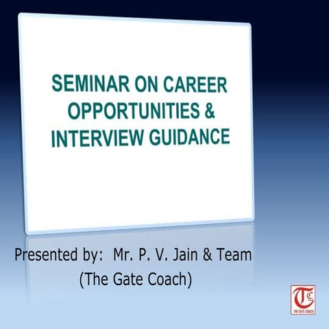 Tgc presentation | PPTX
