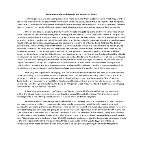 Tgef | DOCX | Food Industry | Industries