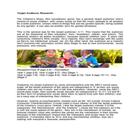 Defining Our Audience | PPTX