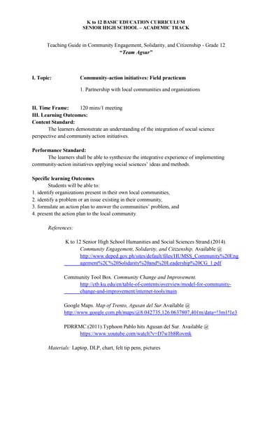 Problem Based / Project-Based Learning-Plan | PDF