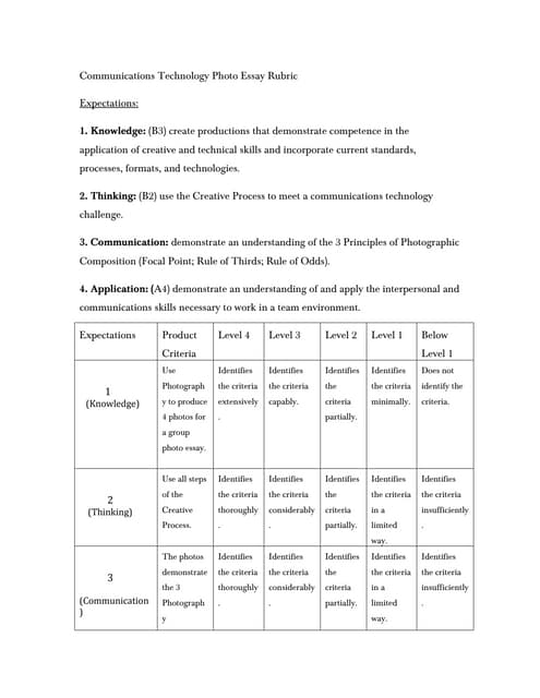 Tgj20 self portrait-rubric | PDF