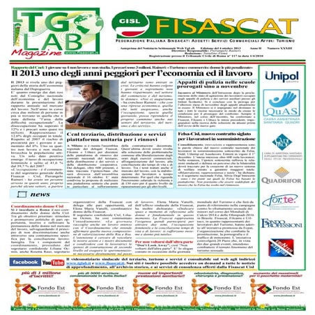 Tglab magazine edizione del 04-10-2013 | PDF