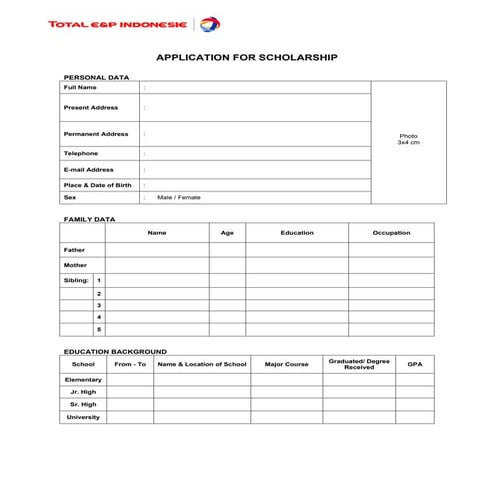 Application form | DOCX