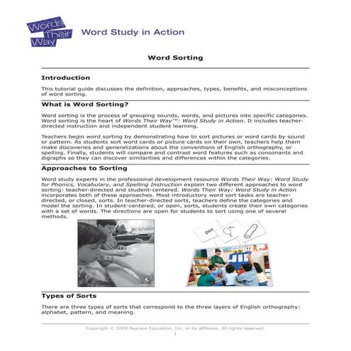 sorting Activities best way to teach .pptx