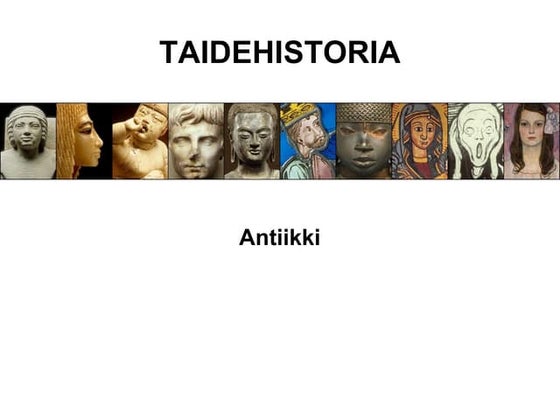 Taidehistoria | PDF