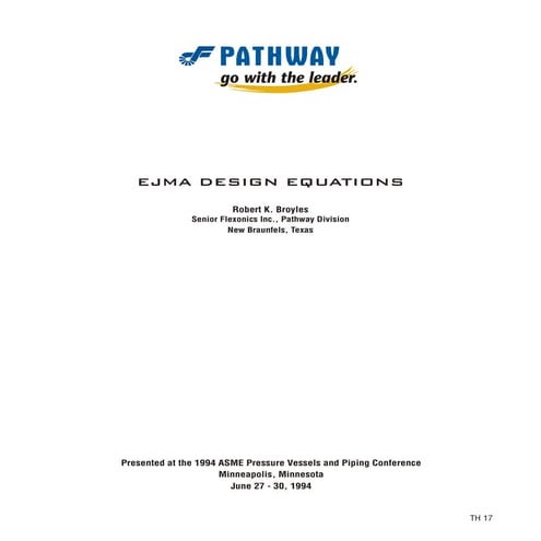 Th17 ejma design equations | PDF