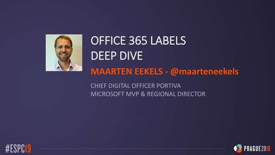 Experts Live 2019 - Microsoft Teams Architecture Deep Dive | PPT