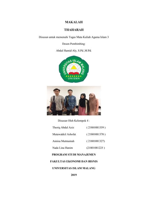 MODUL TAYAMUM ERMALINDA | PDF