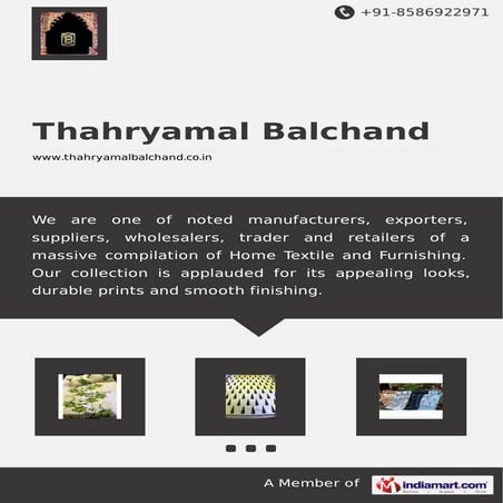 Thahryamal balchand | PDF