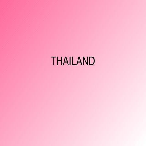 Thailand | PPT