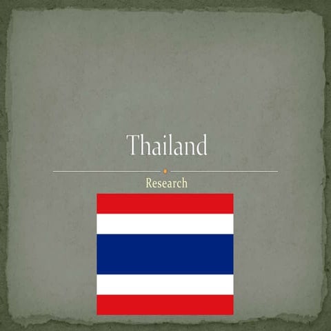 Thailand | PPTX