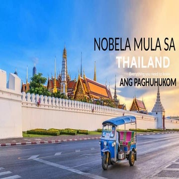 MAIKLING KUWENTONG ANG PAGHUHUKOM MULA SA THAILAND | PPTX