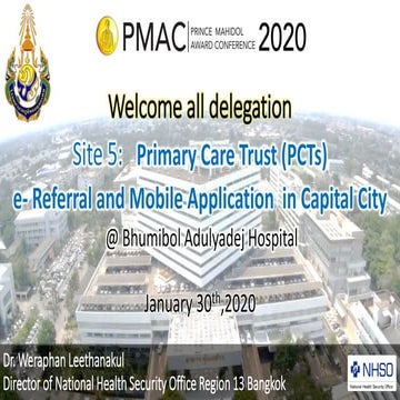 Thai UHC Implementation Approach - bkknhso PMAC-@bah | PDF | Health Insurance | Insurance