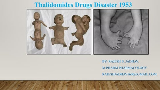 The Thalidomide tragedy.pptx | Pregnancy | Reproductive Health