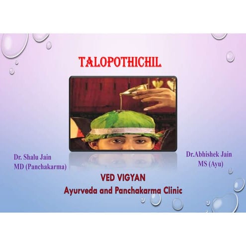 Thalopothichil (Shirolepa) | PDF