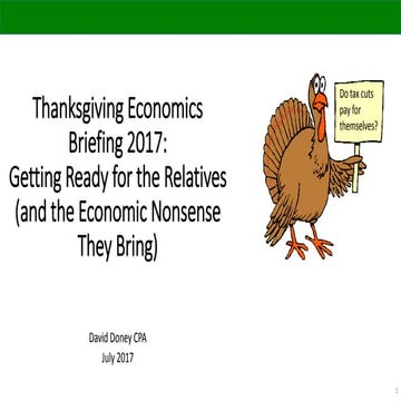 Thanksgiving Economics Briefing 2017 | PPT