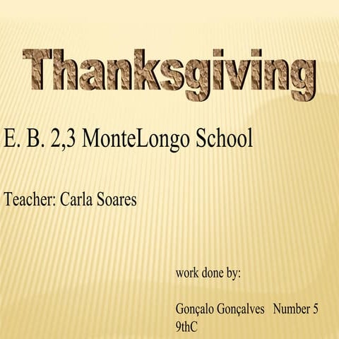 Thanksgiving | PPT