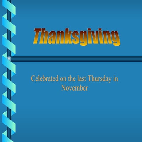 Thanksgiving | PPT