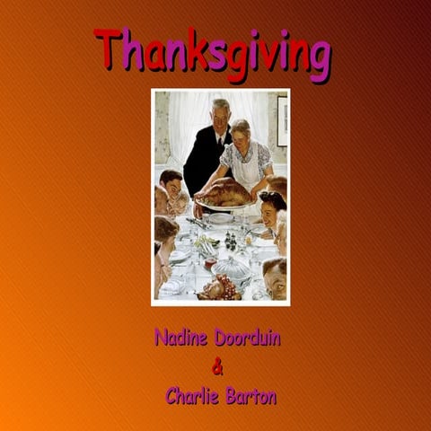 Thanksgiving | PPT