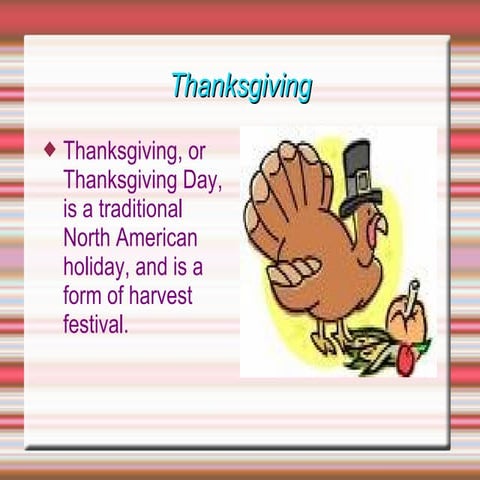 Thanksgiving | PPT