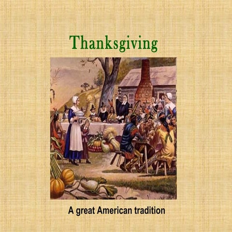 Thanksgiving | PPT