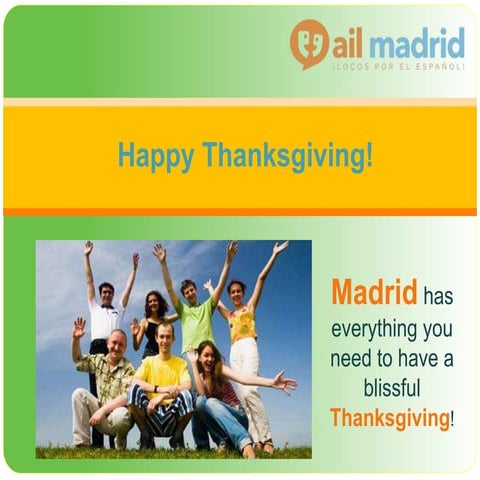 Thanksgiving presentation | PDF