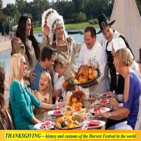 Thanksgiving - history and customs - International feast (4º ed.).pptx