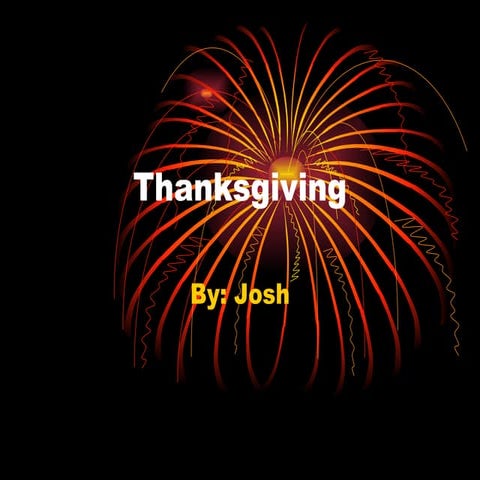 Thanksgiving presentation | PPT | National & Civic Holidays | Holidays