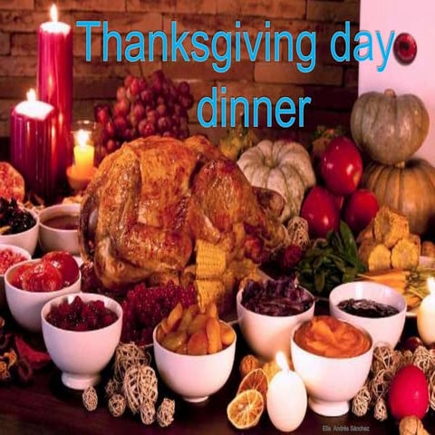 Thanksgiving day dinner | PPTX