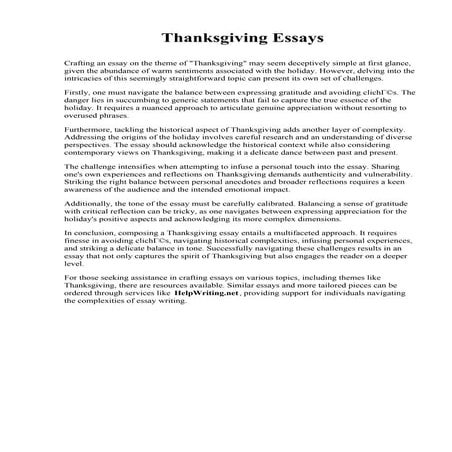 Thanksgiving Essays.pdf
