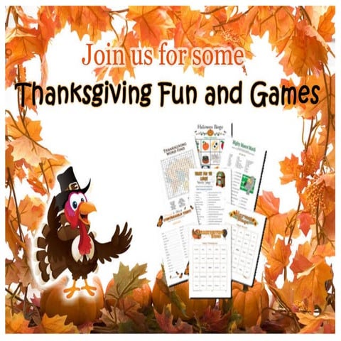 Thanksgiving Fun and Games | PPT