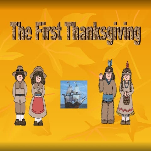 Thanksgiving history presentation | PPT | National & Civic Holidays ...