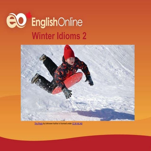 Winter Idioms 2 | PPT