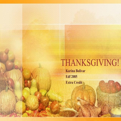 Thanksgiving lesson plans | PPT