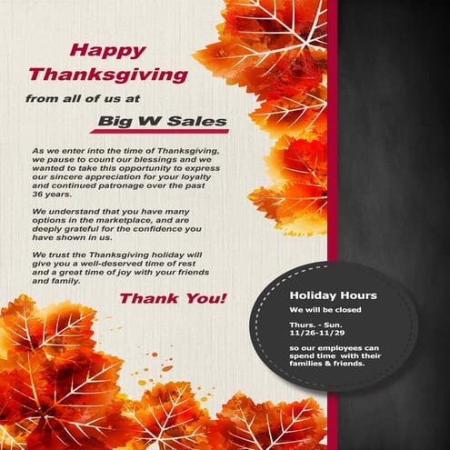 Thanksgiving letter 2015 | PDF