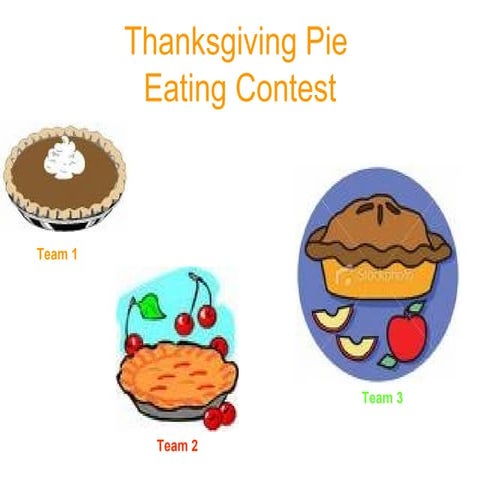 Thanksgiving Pie | PPT