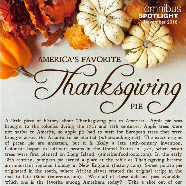 Thanksgiving Pie | PPT