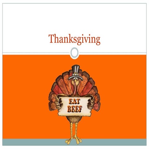 Thanksgiving ppt | PPTX