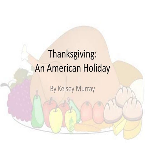 Thanksgiving presentation | PPTX