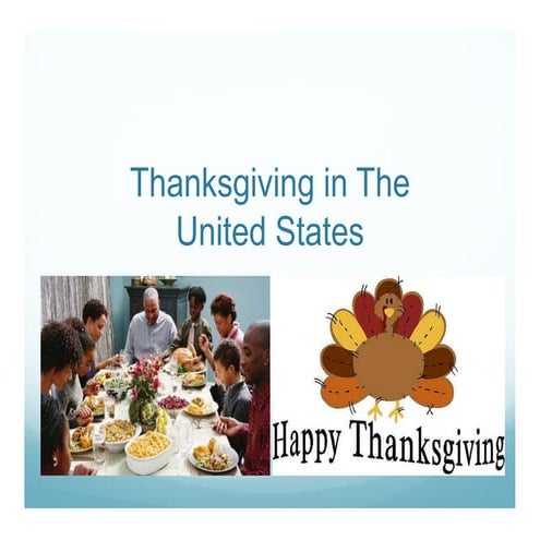 Thanksgiving presentation | PDF