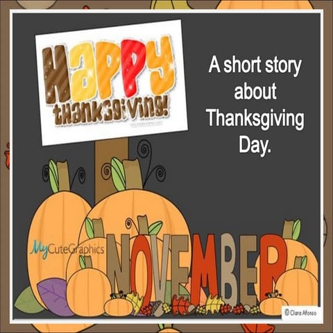 Thanksgiving story | PPT